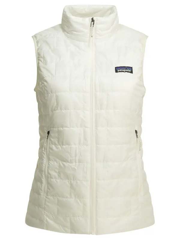 Patagonia Nano Puff Sleeveless Jacket - White