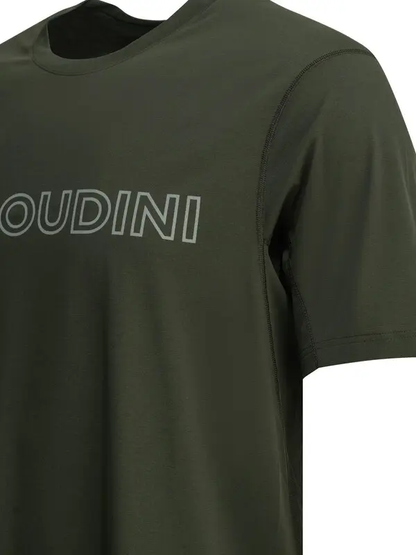 HOUDINI SPORTSWEAR Pace Air Message Crewneck T-shirt - Green