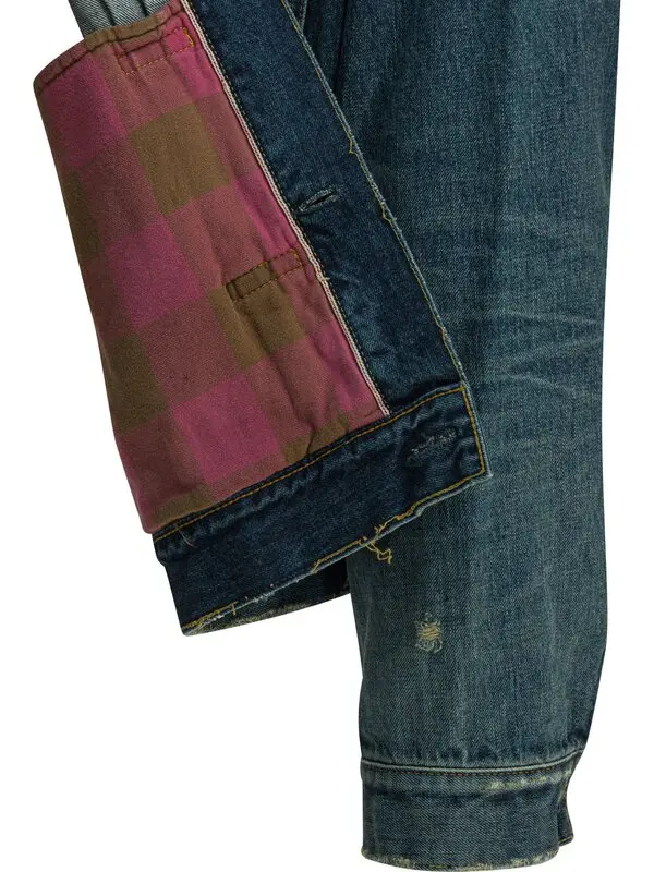 Sacai Beyondexx' Denim Jacket - Blue