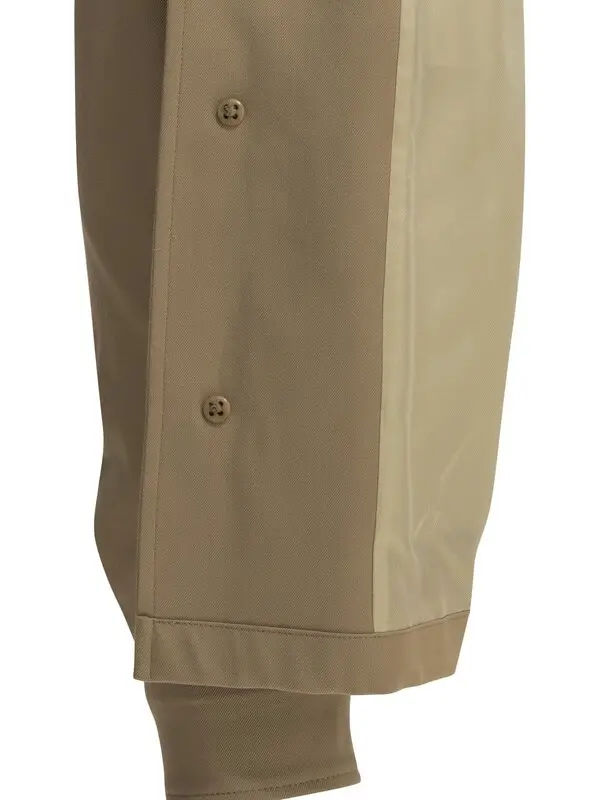 Herno Cotton Overshirt Jacket - Beige