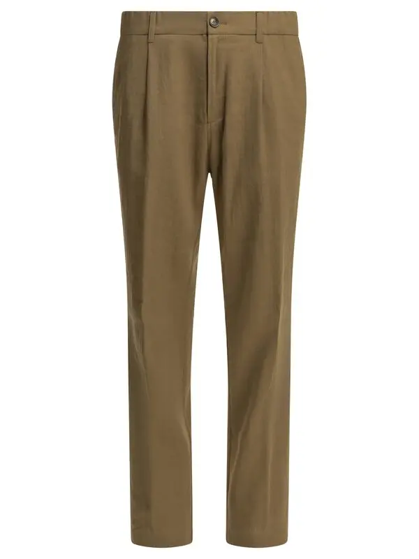 Herno Linen Blend Casual Pants