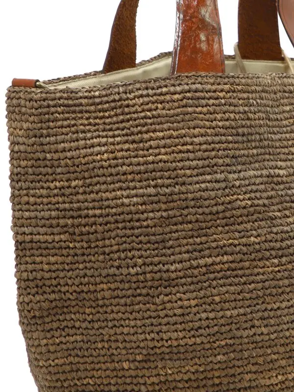 IBELIV Woven Raffia Tote