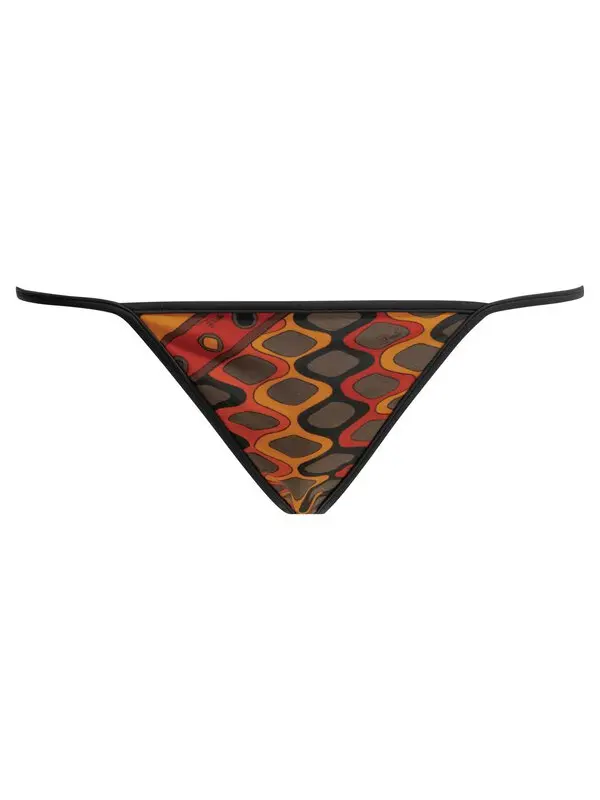 Emilio Pucci Vivara Bikini Briefs - Orange