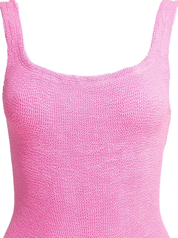 Hunza G Textured Square Neck One Piece