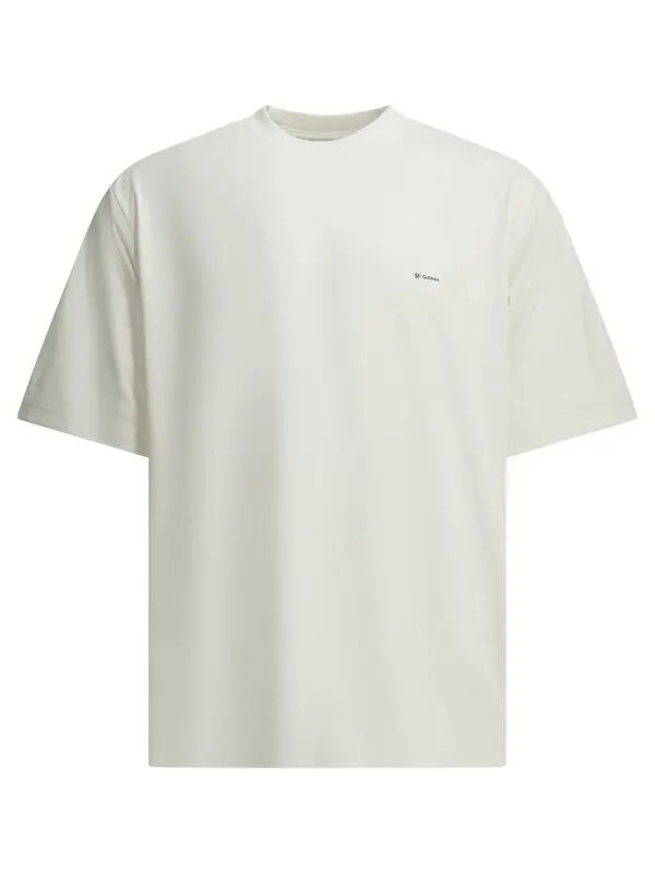 GOLDWIN Crewneck T-shirt With Logo - White