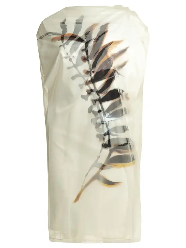 Max Mara Asymmetrical Short Dress - White