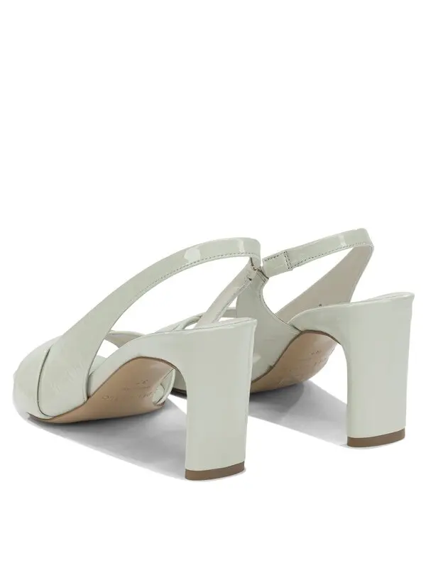 DEL CARLO High Heel Sandals - White