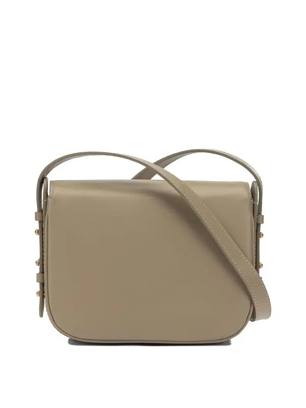 Soeur Bellissima Small Crossbody Bag In Lwg Leather - Beige