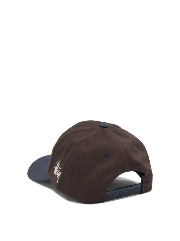 StÜssy Appliqué Baseball Cap - Brown
