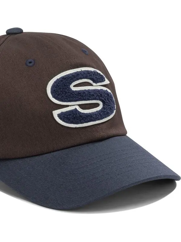 StÜssy Appliqué Baseball Cap - Brown