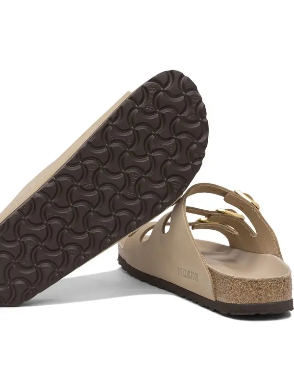BIRKENSTOCK Florida Fresh Low Sandals With Adjustable Straps - Beige