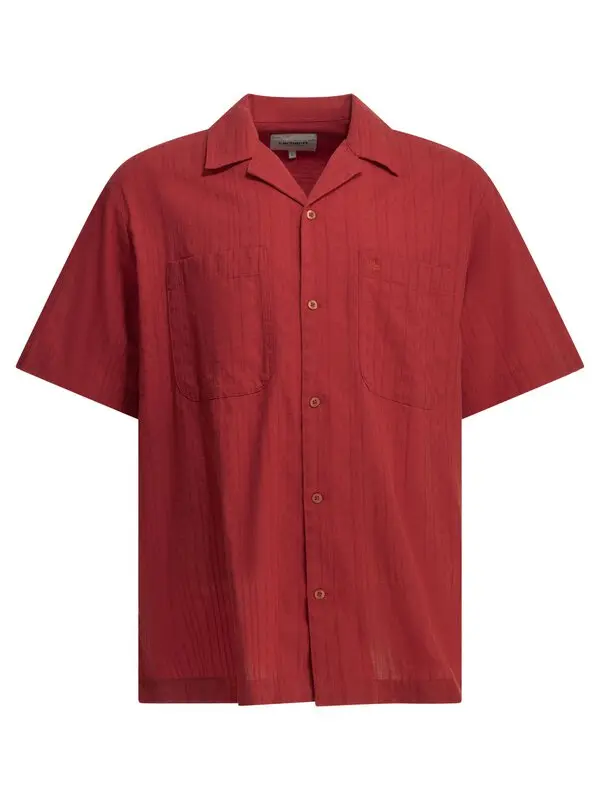 Carhartt Work In Progress Gareth Casual Shirt - Red