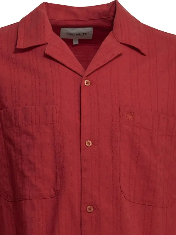 Carhartt Work In Progress Gareth Casual Shirt - Red