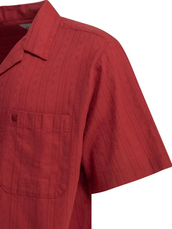 Carhartt Work In Progress Gareth Casual Shirt - Red