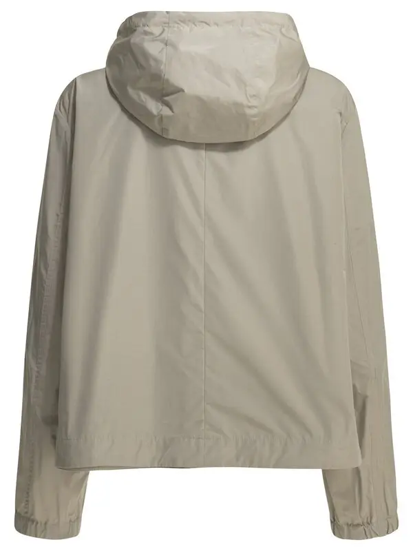 Herno Reversible Lightweight Hooded Jacket - Grey