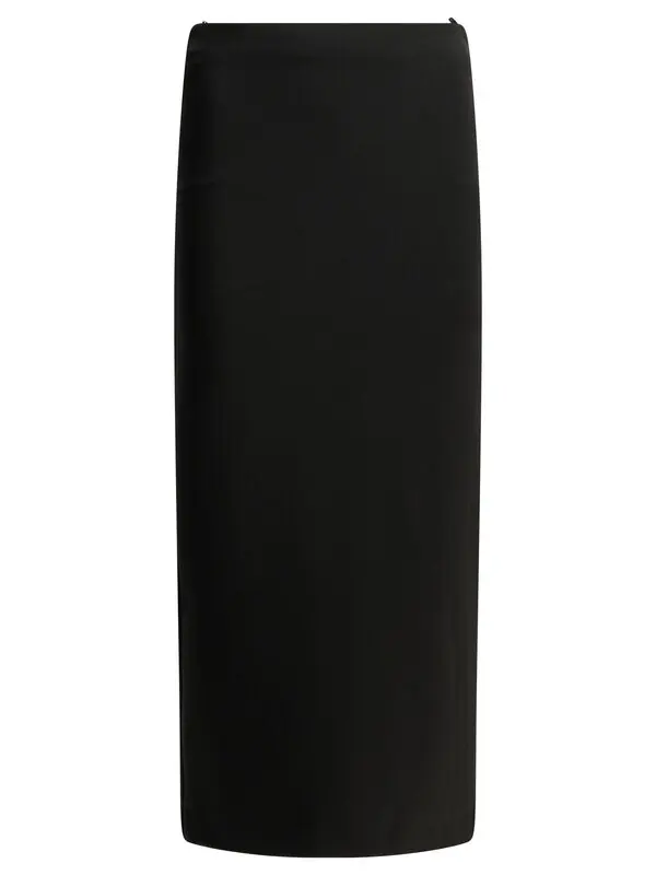Max Mara Midi Pencil Skirt - Black