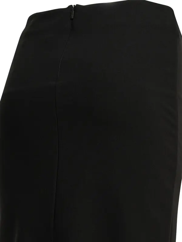 Max Mara Midi Pencil Skirt - Black