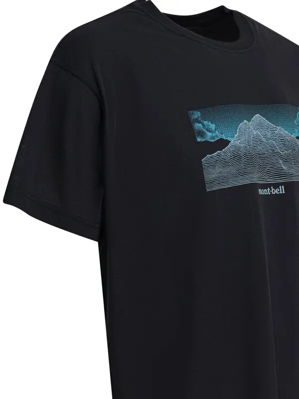 MONTBELL Graphic T-shirt - Black