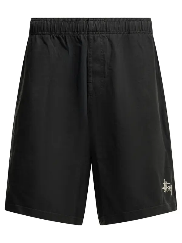 StÜssy Cotton Shorts - Black