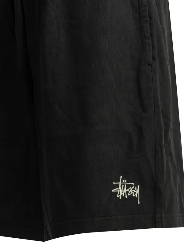 StÜssy Cotton Shorts - Black