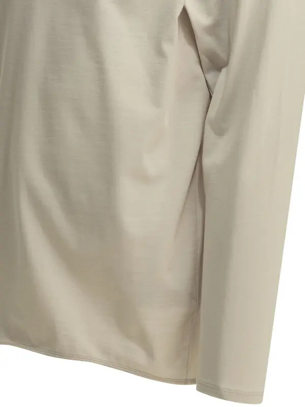 GOLDWIN Paneled Mesh L/s Crew Neck T-shirt