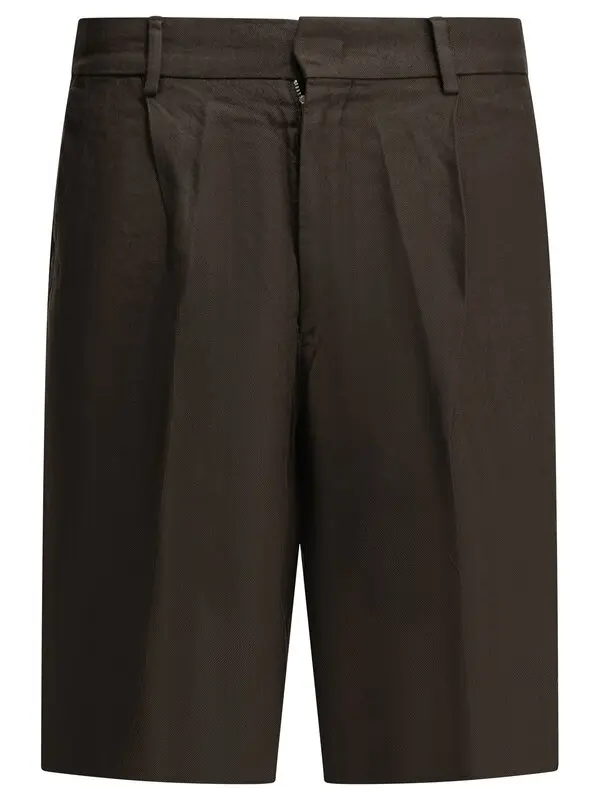 NN.07 Kay Formal Shorts - Brown