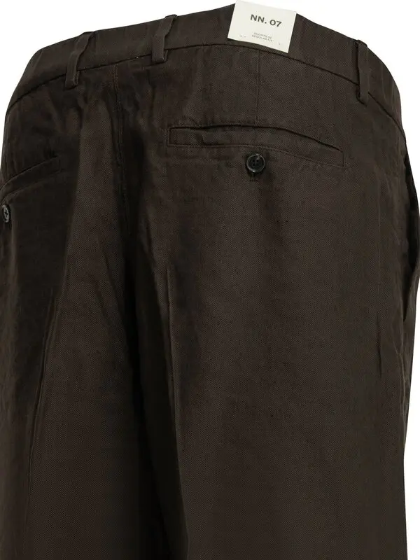 NN.07 Kay Formal Shorts - Brown