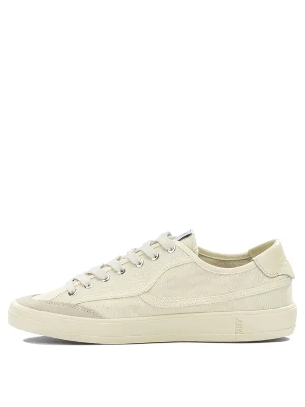 AUTRY Windscape Low" Lace-up Sneakers In Canvas And Suede