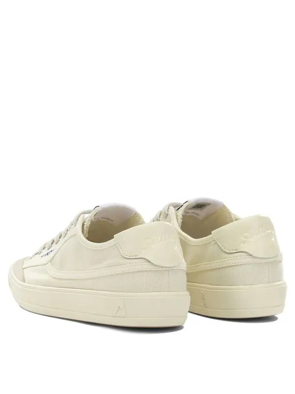 AUTRY Windscape Low" Lace-up Sneakers In Canvas And Suede
