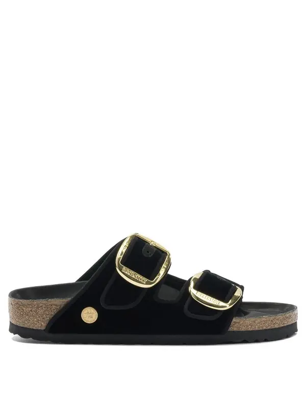BIRKENSTOCK Arizona Big Buckle Low Sandals - Black