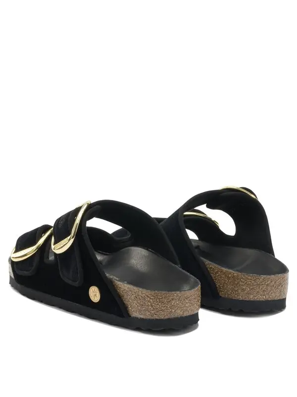 BIRKENSTOCK Arizona Big Buckle Low Sandals - Black