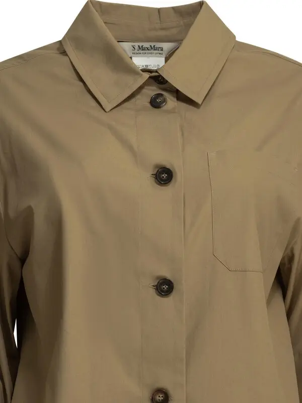Max Mara Cotton Poplin Casual Shirt