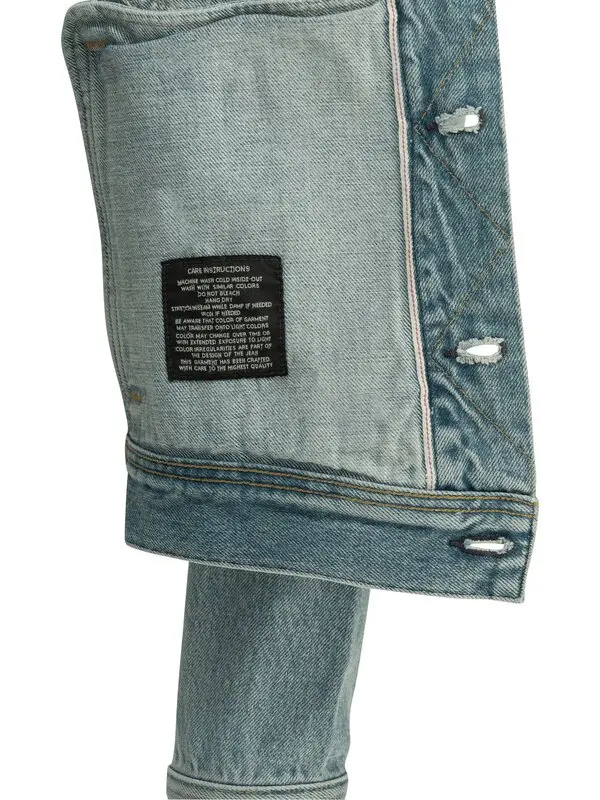 TOM FORD Icon' Denim Jacket - Light Blue