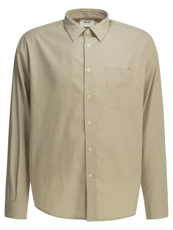 NN.07 Deon Organic Cotton Chambray Shirt