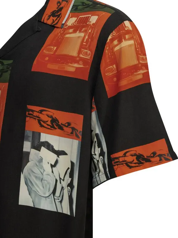 Carhartt Work In Progress Sean Hamilton" Graphic Print Short Sleeve Shirt