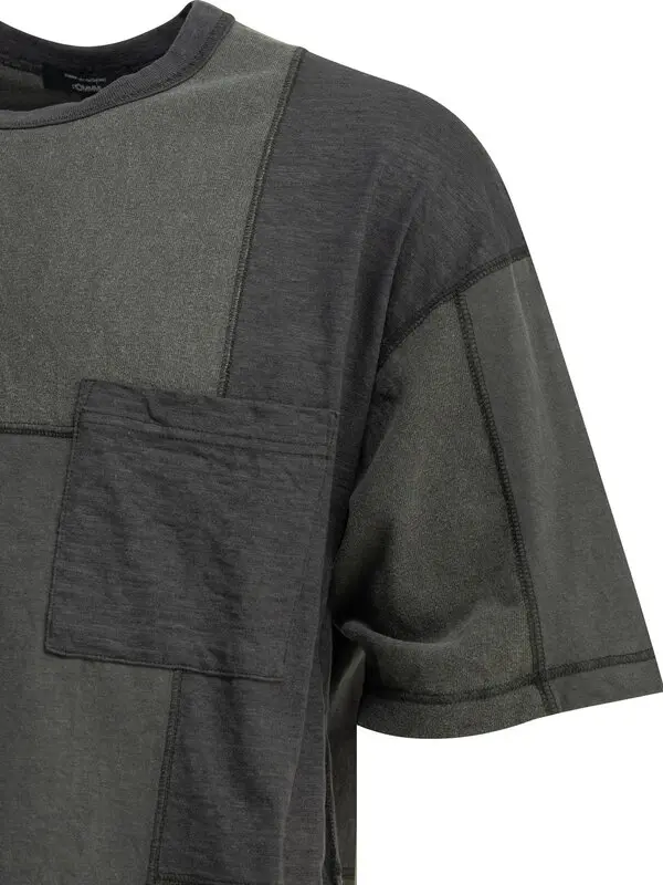 Comme Des Garçons Patchwork Crewneck T-shirt