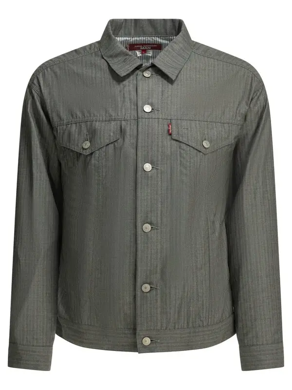 Junya Watanabe Levi's Type 2 Overshirt Jacket - Grey