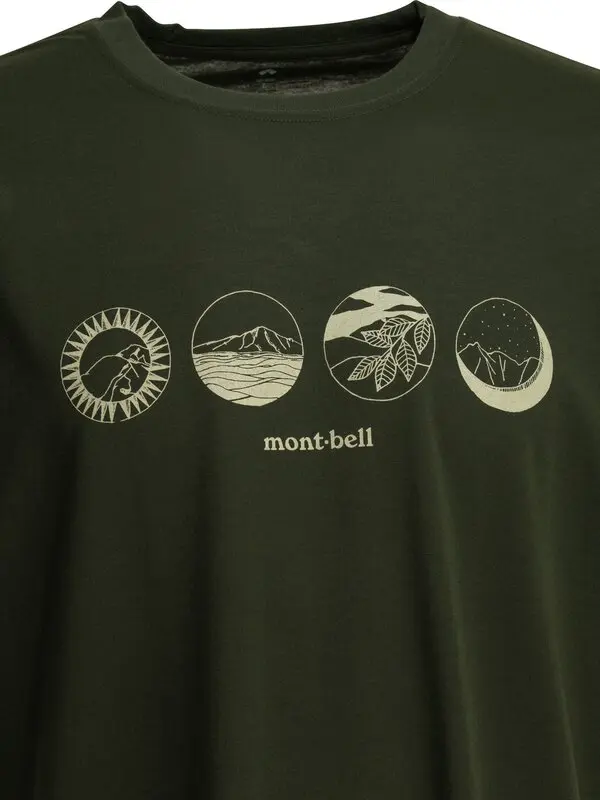 MONTBELL Graphic T-shirt - Green