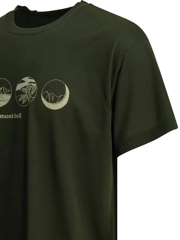 MONTBELL Graphic T-shirt - Green