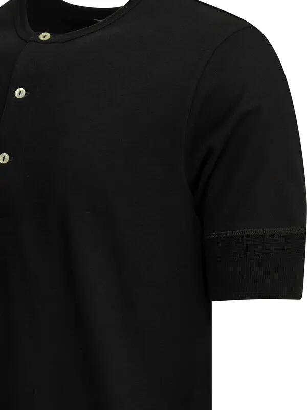 MERZ B. SCHWANEN 103 Maco-imit Henley T-shirt