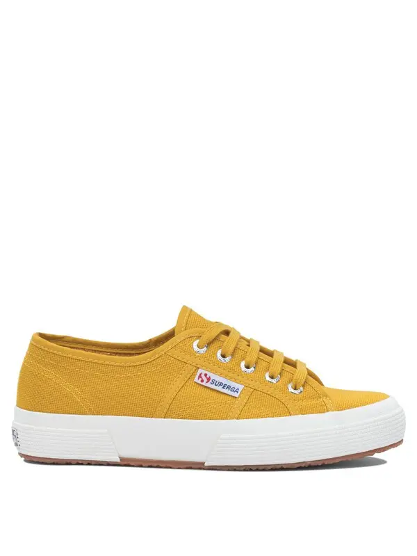Superga Lace Up Sneakers - Yellow