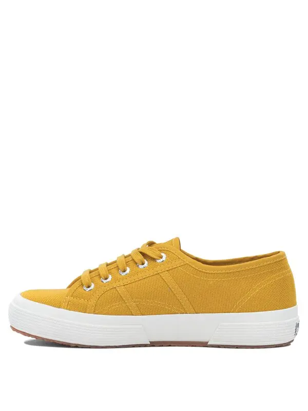 Superga Lace Up Sneakers - Yellow