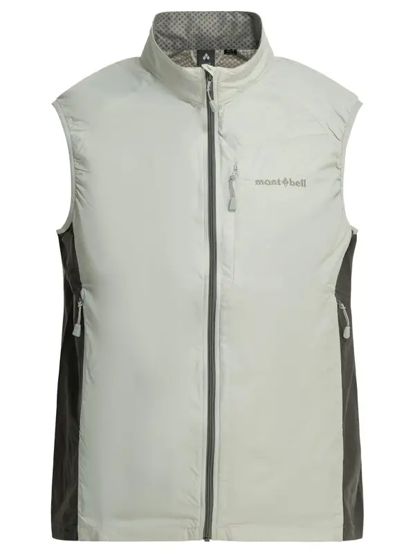 MONTBELL Stand Collar Zip Up Jacket - Grey