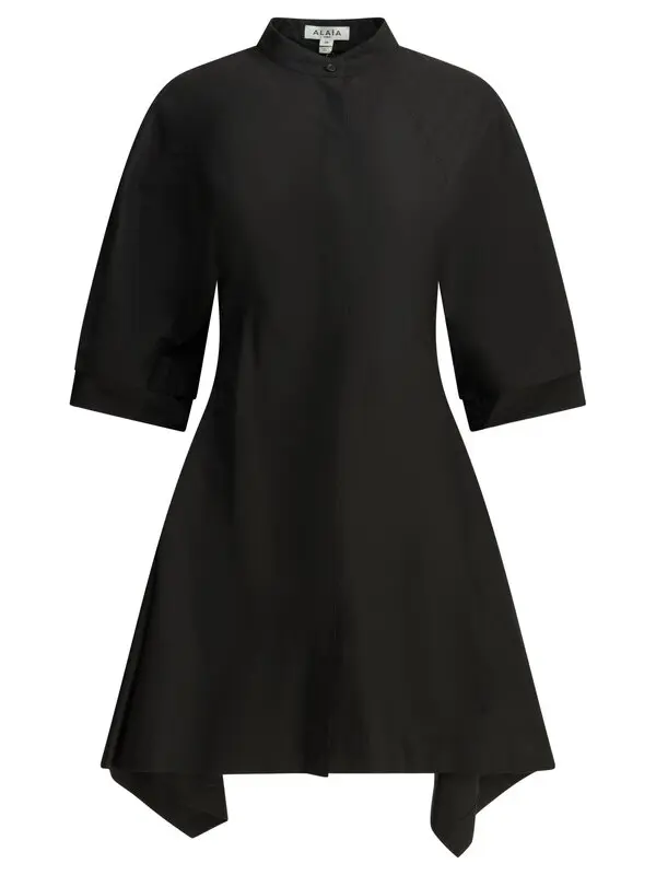 Alaïa Cotton Poplin Chemisier Dress
