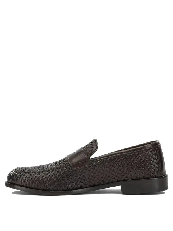 MARECHIARO 1962 Woven Leather Loafers