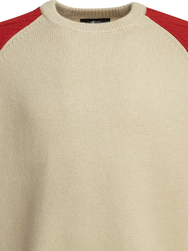 StÜssy Raglan Sleeve Knitwear - Red