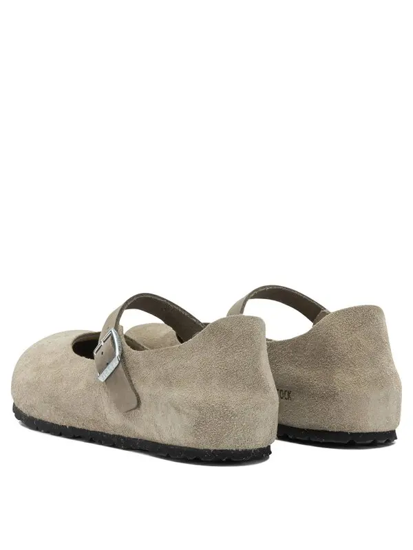 BIRKENSTOCK Mantova Mary Jane Ballet Flats - Beige