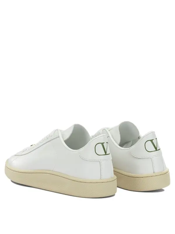 Valentino Garavani Royco" Low Top Sneakers - White
