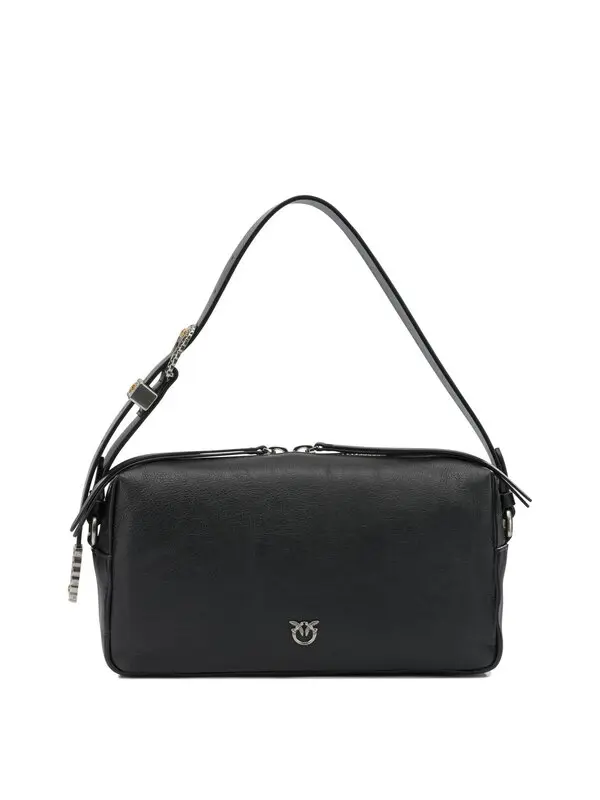 Pinko Leather Shoulder Bag With Adjustable Strap