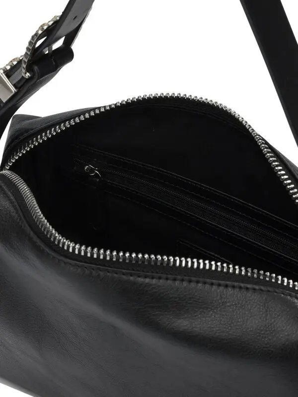 Pinko Leather Shoulder Bag With Adjustable Strap